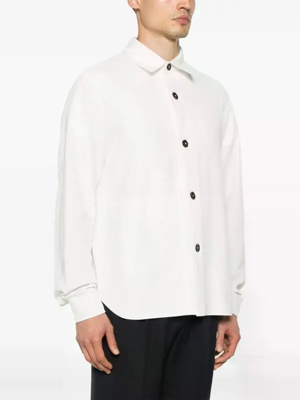 Harris Wharf London Honeycomb Overshirt