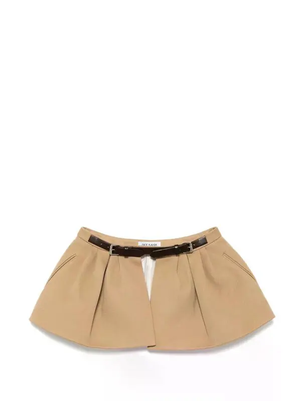 Dice Kayek Structured Skirt With Belt