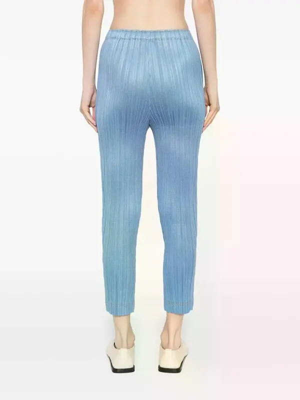 Issey Miyake Denim-like Trousers - Blue