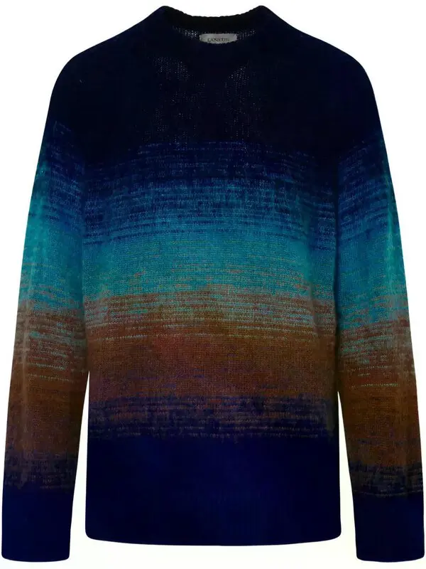 LANEUS Gradient-effect Sweater