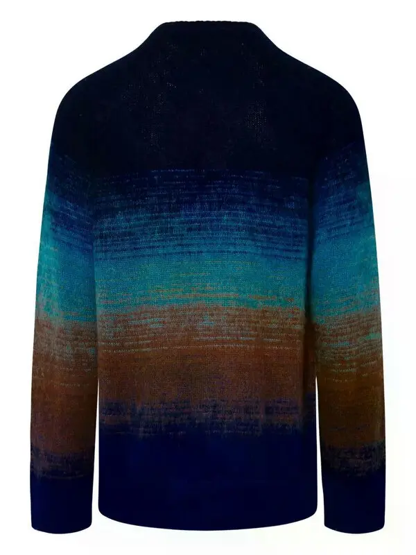 LANEUS Gradient-effect Sweater