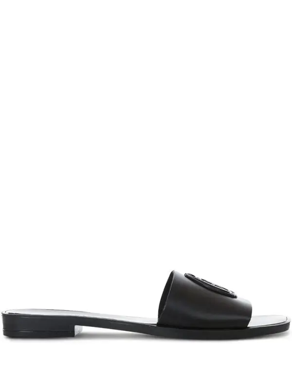 Just Cavalli Leather Slippers