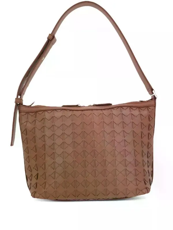 SERAPIAN Small Ani Shoulder Bag - Brown