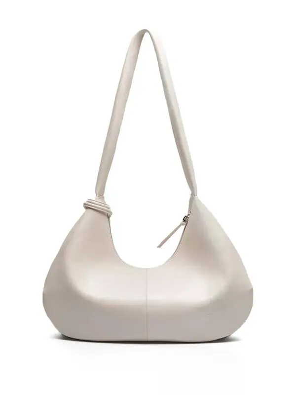 GANNI Logo-debossed Bag - Neutrals