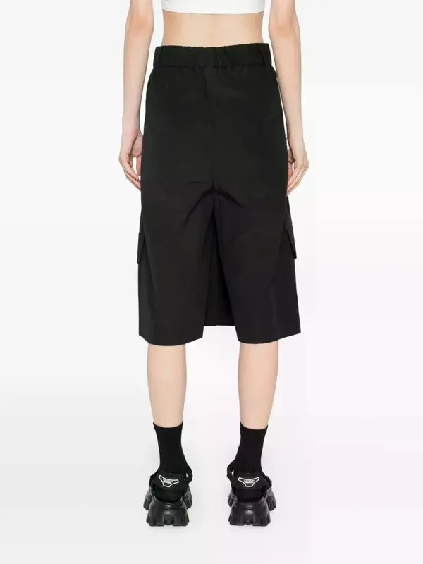 Gaze De Lin Gdel Asymmetric Shorts