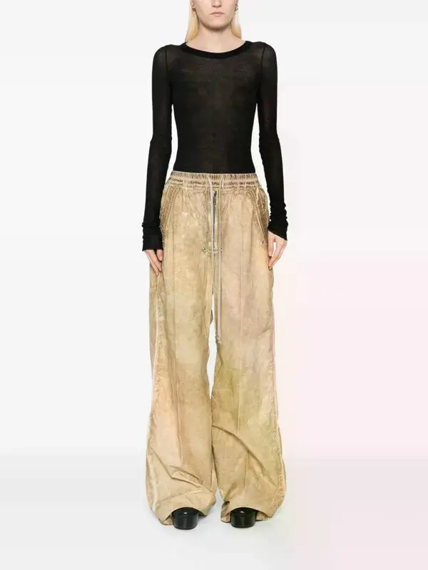 Rick Owens Geth Belas Trousers - Brown