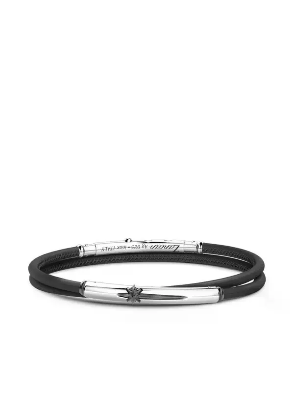 ZANCAN Engraved Logo Bracelet - Black
