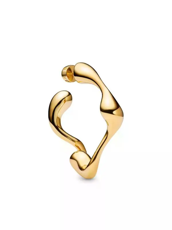 MARIA BLACK Large Dolphin Earring - Gold