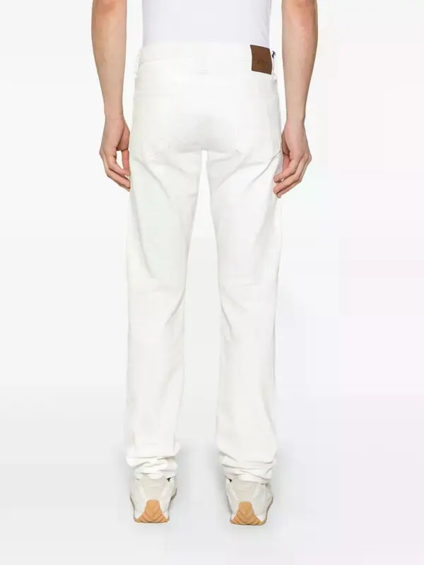 TOM FORD Ripped-detail Jeans - White
