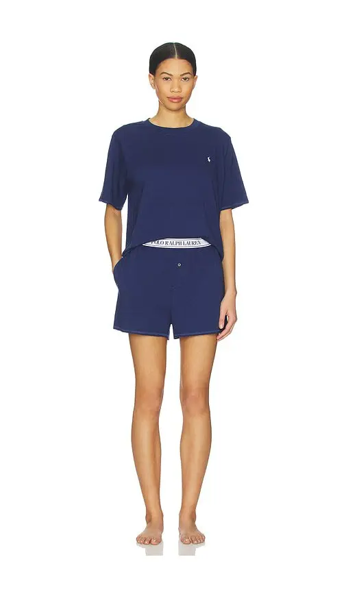 Polo Ralph Lauren Short Sleeve & Short Set - Navy