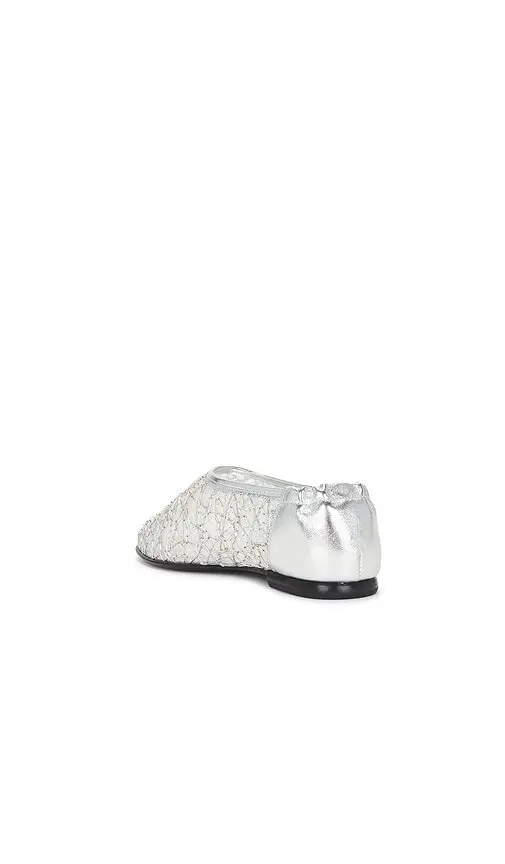 Simkhai Eden Metallic Ballet Flat