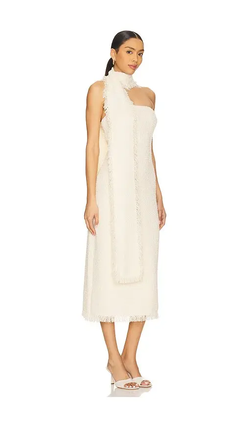 SEROYA Lott Boucle Midi Dress