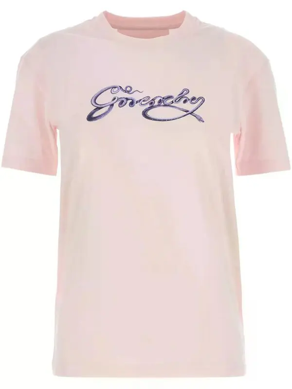 Givenchy Logo-embroidered T-shirt