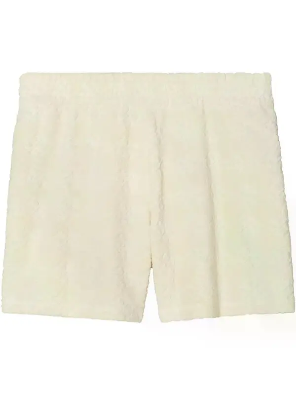 Tory Burch Logo Jacquard Thigh-length Shorts