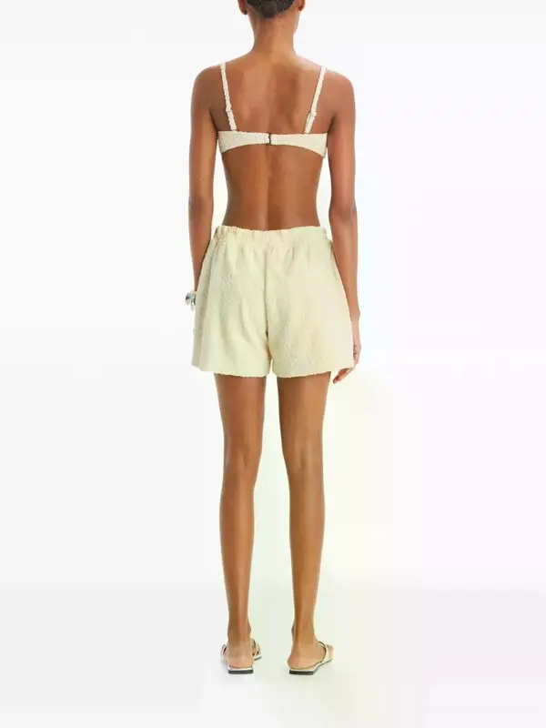 Tory Burch Logo Jacquard Thigh-length Shorts