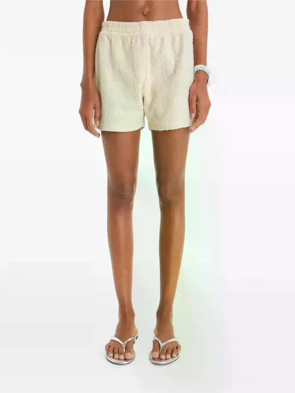 Tory Burch Logo Jacquard Thigh-length Shorts