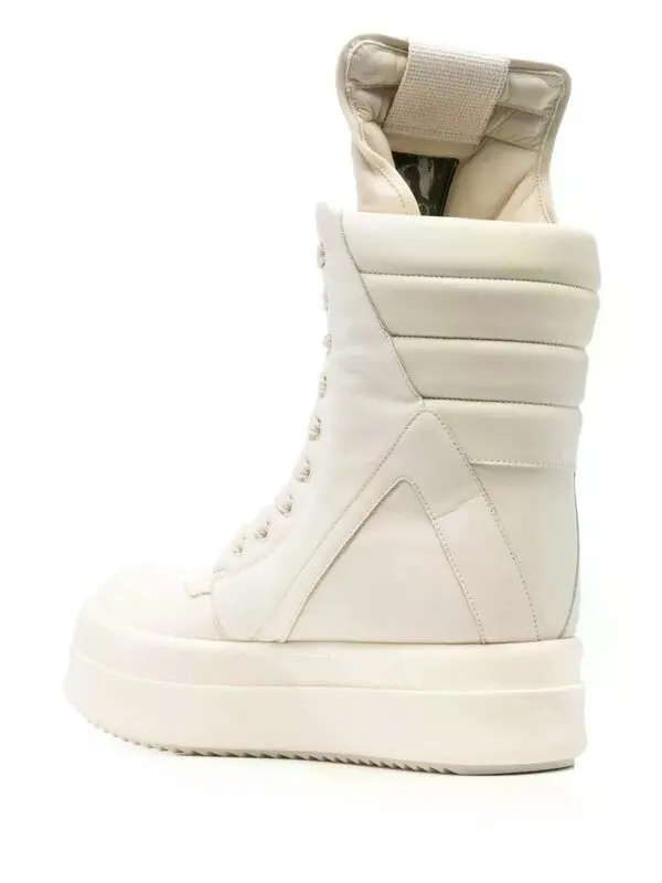 Rick Owens Mega Geobasket Sneakers - Neutrals