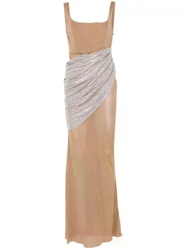 Giuseppe Di Morabito Rhinestone-embellished Gown