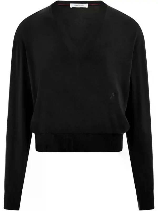 FERRAGAMO V-neck Jumper