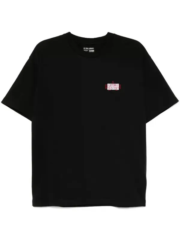 Izzue Logo-embroidered T-shirt