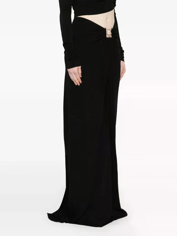 Christopher Esber Bezel-quartz Maxi Skirt