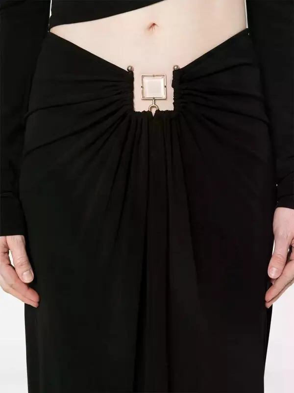 Christopher Esber Bezel-quartz Maxi Skirt