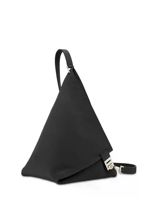 FERRAGAMO Leather Shoulder Bag - Black