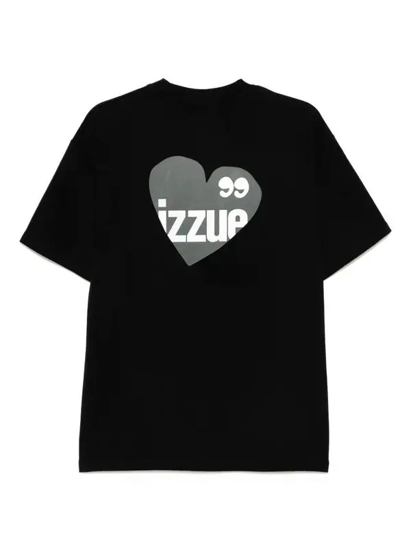 Izzue Graphic-print T-shirt - Black