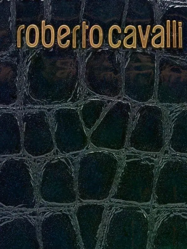 Roberto Cavalli Leather Wallet - Blue