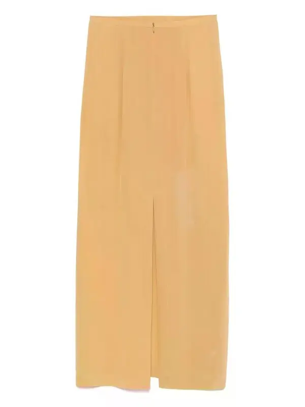 ALYSI Silk Midi Skirt
