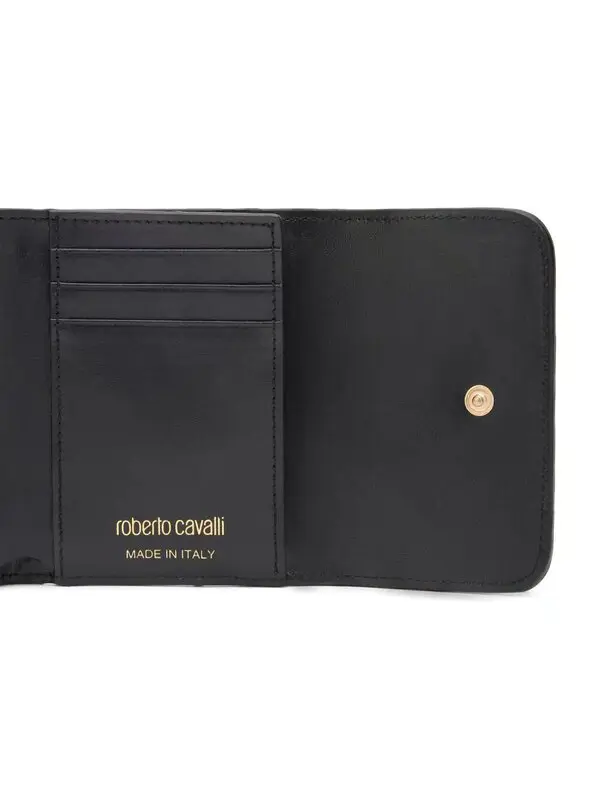 Roberto Cavalli Leather Wallet - Blue