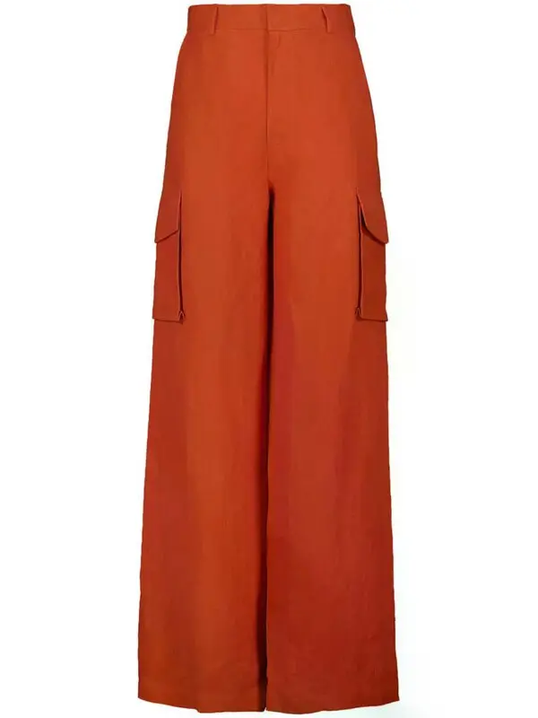 PAULA Saguaro Linen Trousers