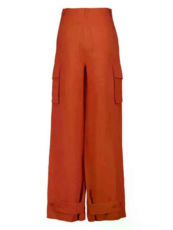 PAULA Saguaro Linen Trousers