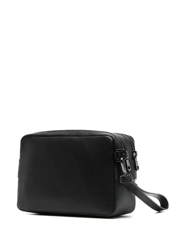 Lacoste Nomogramme Leather Clutch