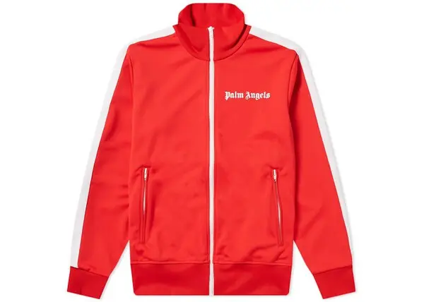 Palm Angels Logo-print Zip-up Track Jacket