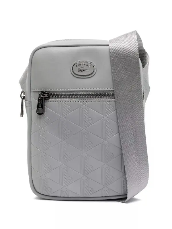 Lacoste Nomogramme Messenger Bag - Grey | Editorialist
