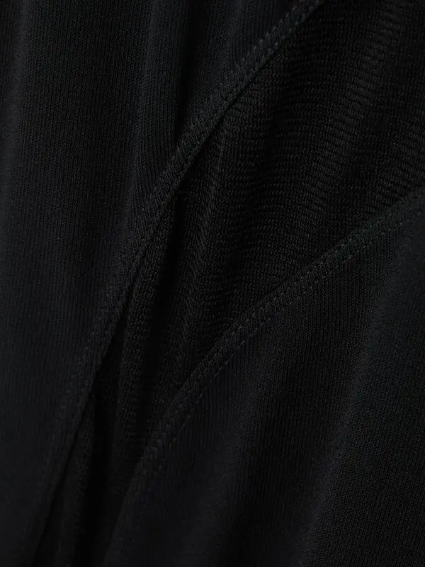 Alaïa Silk-trimmed Maxi Dress