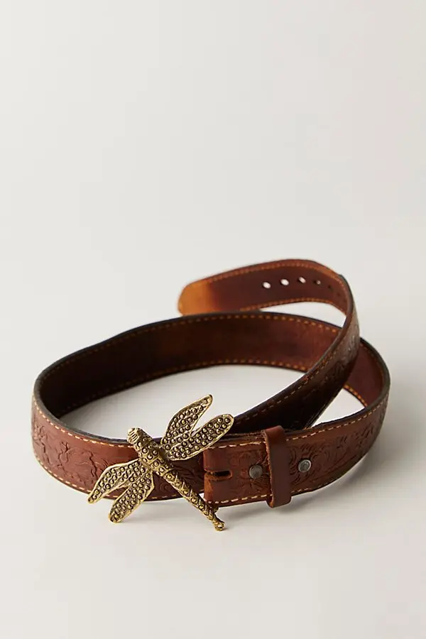 ALKEMIE Dragonfly Leather Belt