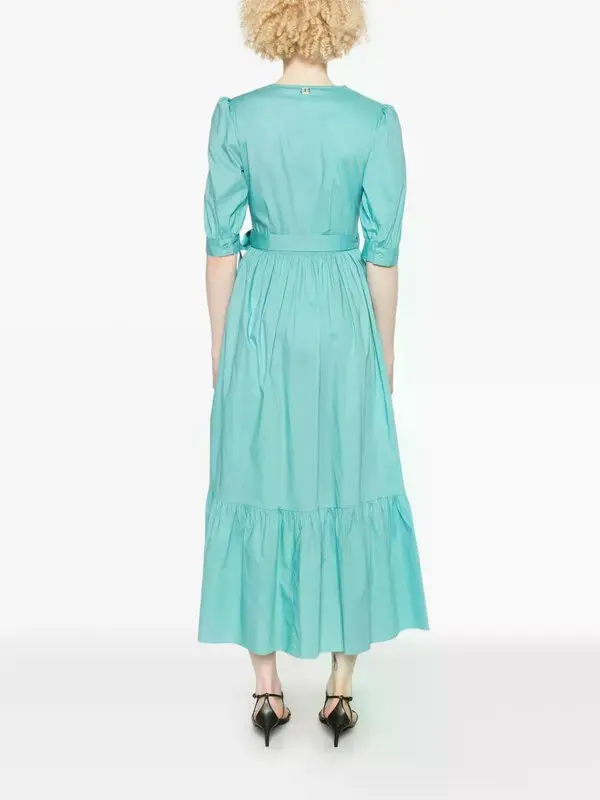 TWINSET Wrap Midi Dress