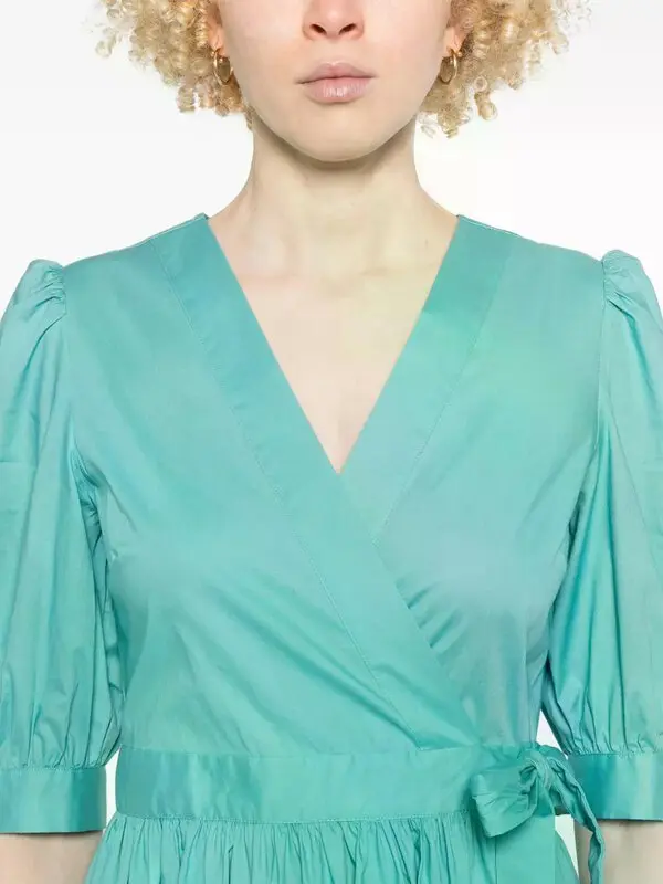 TWINSET Wrap Midi Dress