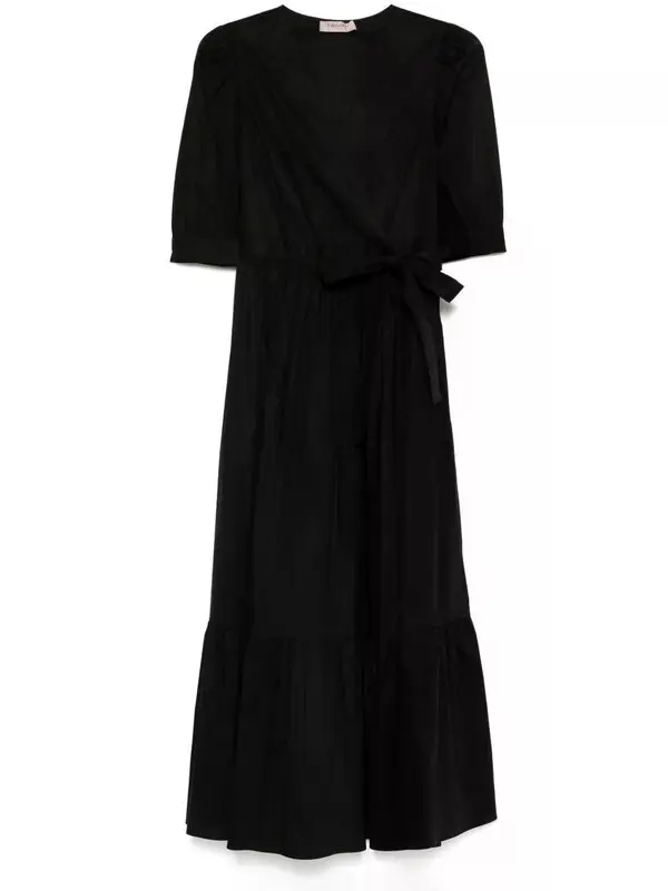 TWINSET Wrap Midi Dress