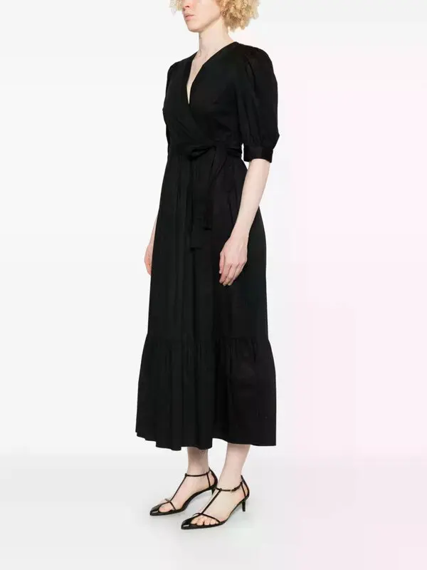 TWINSET Wrap Midi Dress