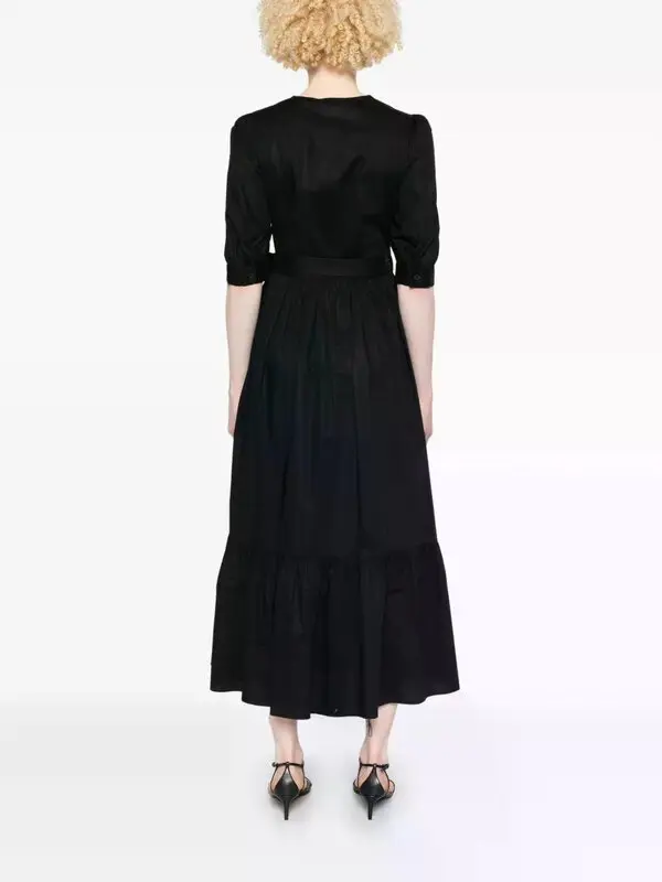 TWINSET Wrap Midi Dress