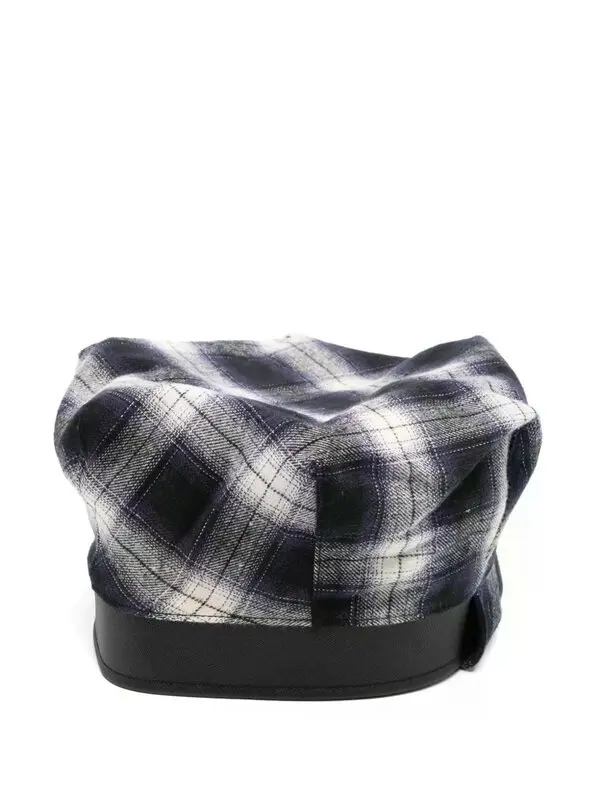 JUNTAE KIM Scarf Tie-neck Beret