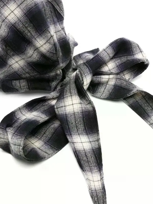JUNTAE KIM Scarf Tie-neck Beret