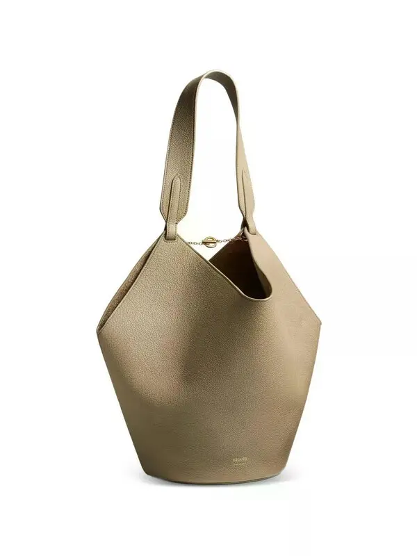 Khaite Small Lotus Tote Bag - Grey