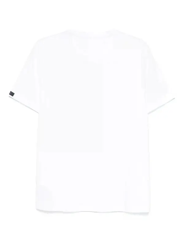 FAY Logo-patch T-shirt - White
