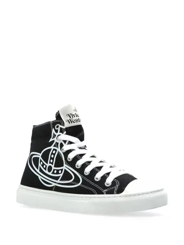 VIVIENNE WESTWOOD Plimsoll High-top Sneakers