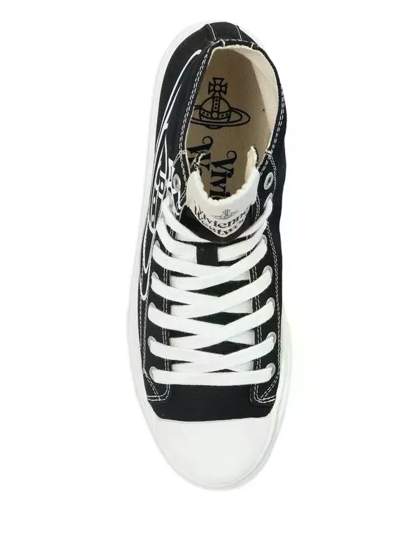 VIVIENNE WESTWOOD Plimsoll High-top Sneakers