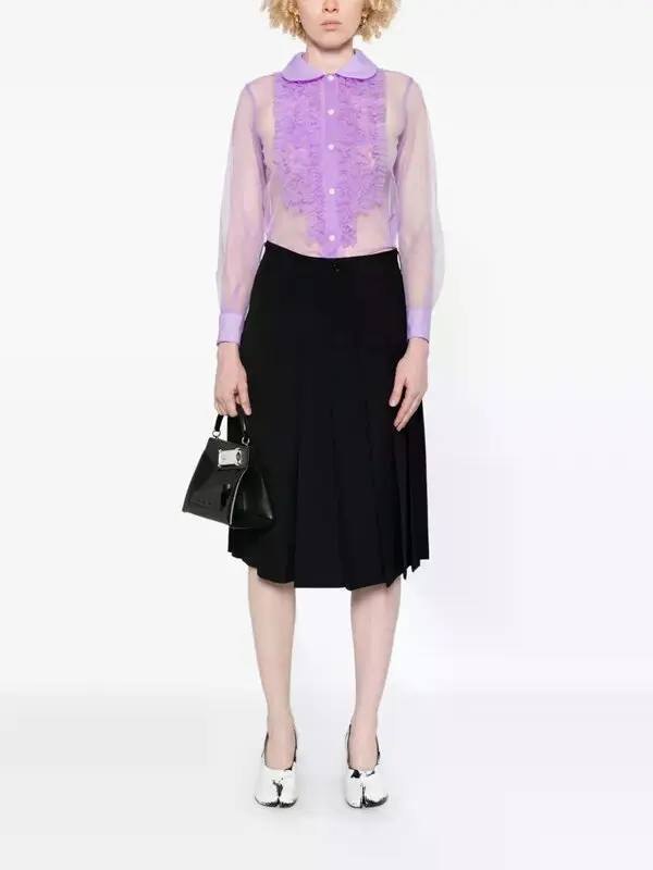 Comme Des Garçons Pleated Skirt